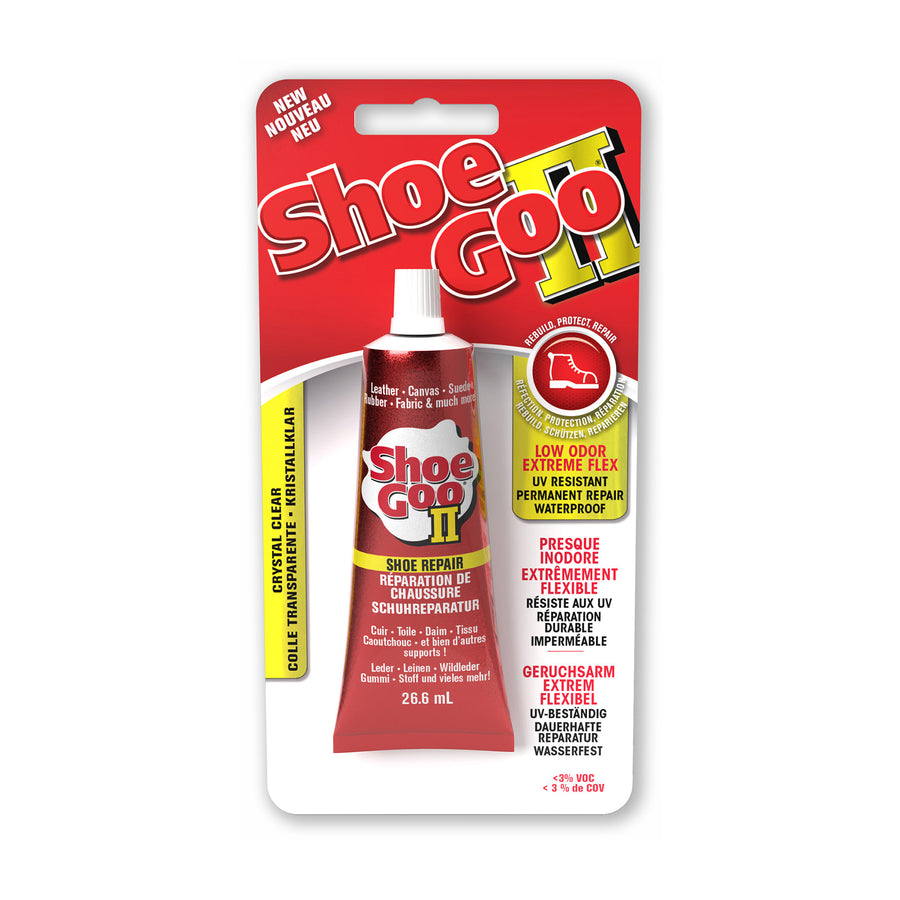 Shoe GOO II Strong Clear Waterproof Shoe Repair Glue – Just Crafty