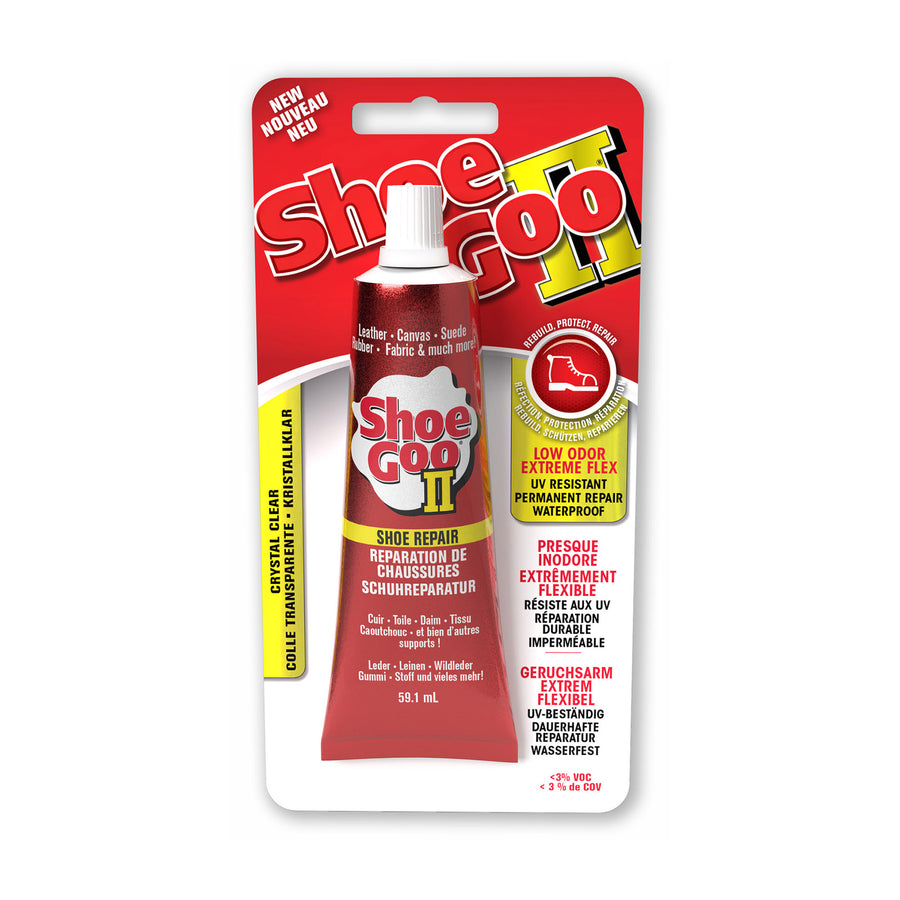 Shoe GOO II Strong Clear Waterproof Shoe Repair Glue – Just Crafty